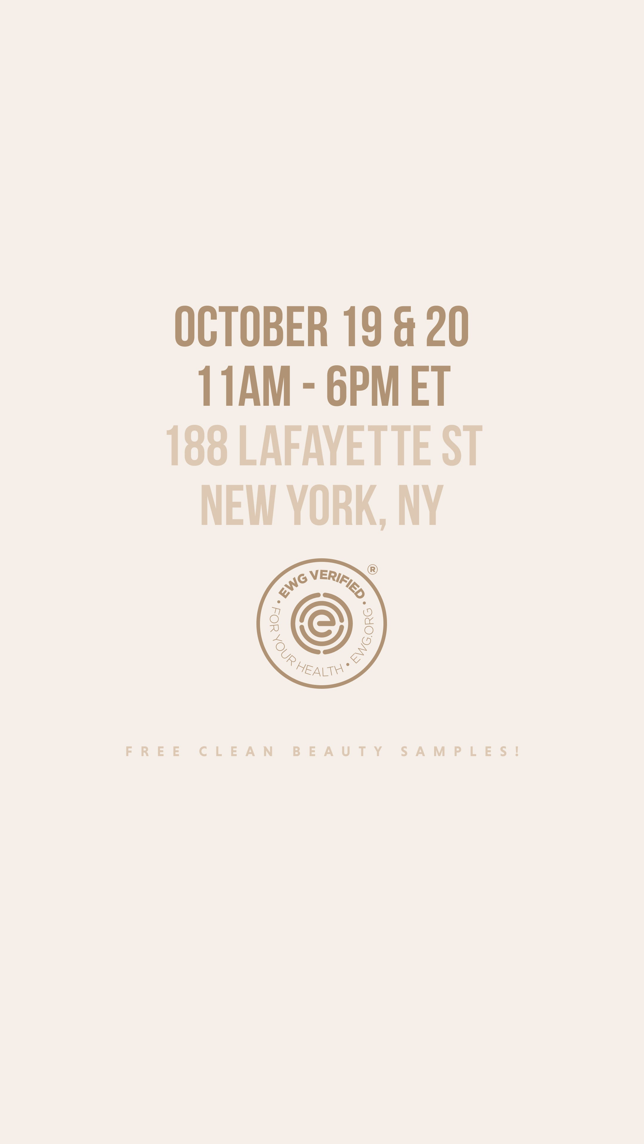 Oyu Cosmetics at the EWG Verified Pop-Up: Clean Beauty in Soho This Oc ...